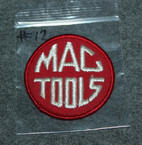 Mac Tools Patch - Vintage Round 2 1/2" for Cap Overalls Motor Trade ...