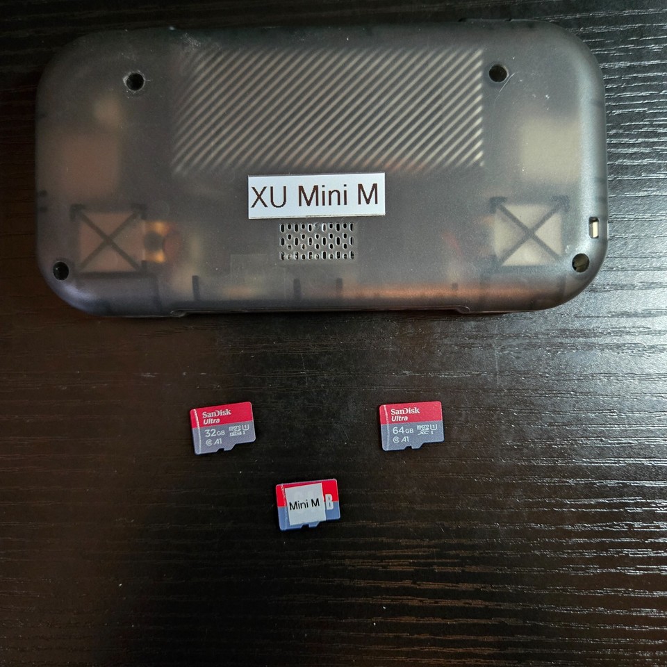 MagicX XU Mini M Handheld Emulation Console [plumOS] - Transparent ...