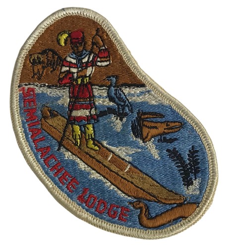 Semialachee 239 Suwanee River Area FL X1 Kidney Bean Flap WHT Bdr ...