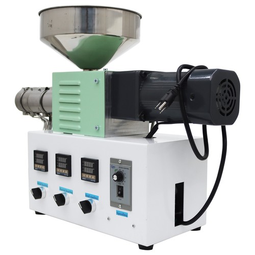 Desktop Plastic Injection Molding Machine Single Screw Extruder 2kg/h ...