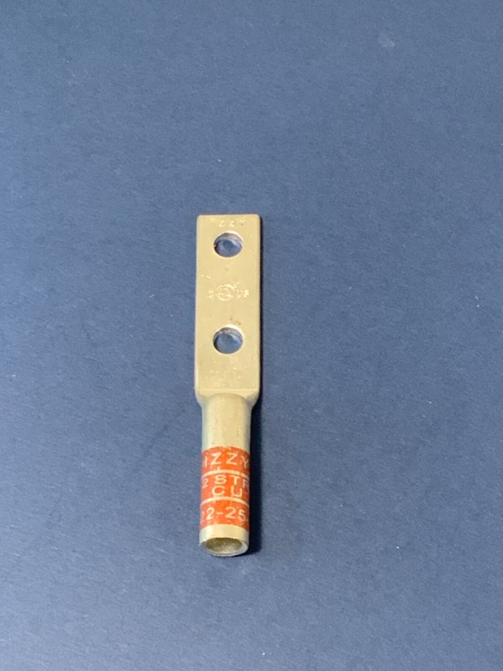 (10) Izzy Lug i22-25-1 Two Hole Lugs Gauge: #2 Stud Size: 1/4" 1 ...