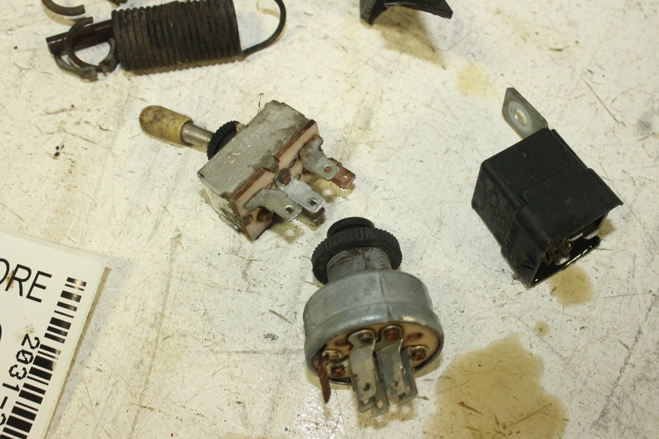 John Deere 1994-1997 STX38 Lawn Tractor MISC Switches, Parts, Bolts ...