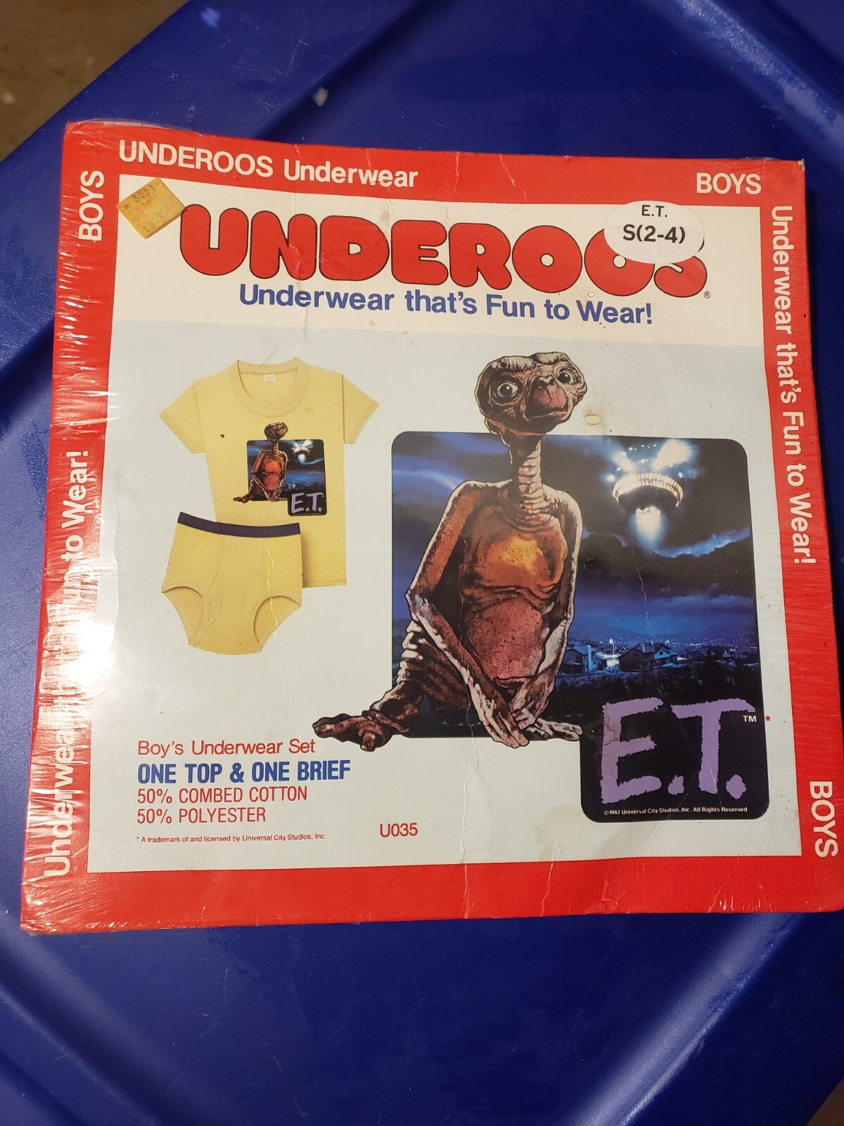 Vintage E.T. Extra Terrestrial Underoos Underwear Set… - Gem
