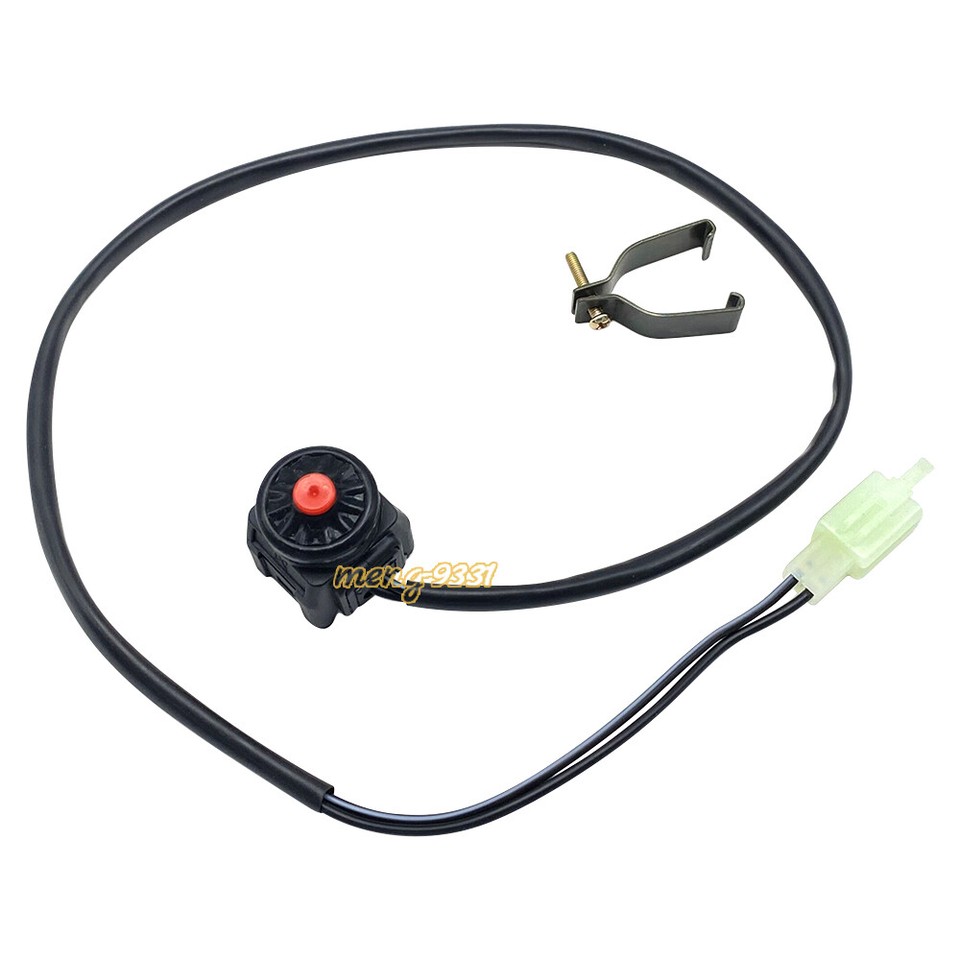 Motorcycle Kill Switch Red Push Button Horn Starter Dirt Bike KTM ATV ...