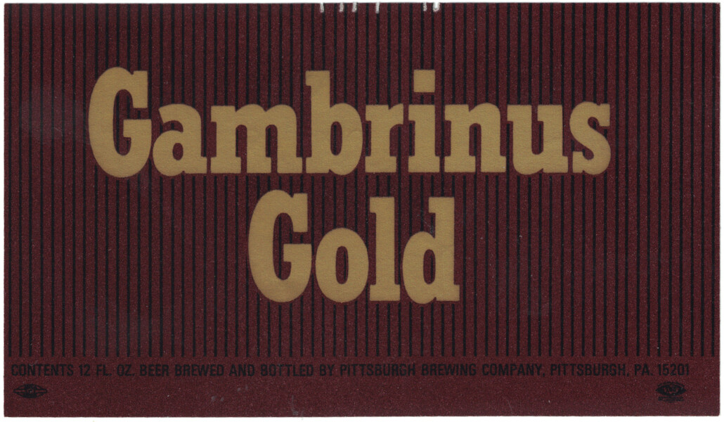 Gambrinus Gold Beer Label - PENNSYLVANIA | eBay