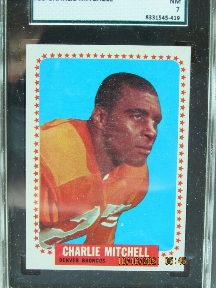 1964 TOPPS #55 CHARLIE MITCHELL SGC GRADED 84 NM 7 | eBay