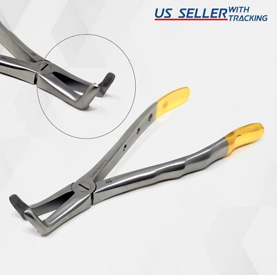 GERMAN DENTAL TOOTH EXTRACTING FORCEPS #45 For UPPER ROOTS ORAL SURGERY ...