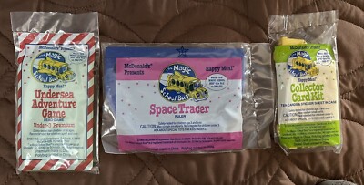 Lot of 3 Vintage McDonalds The Magic School Bus 1994 Happy Meal Kids ...