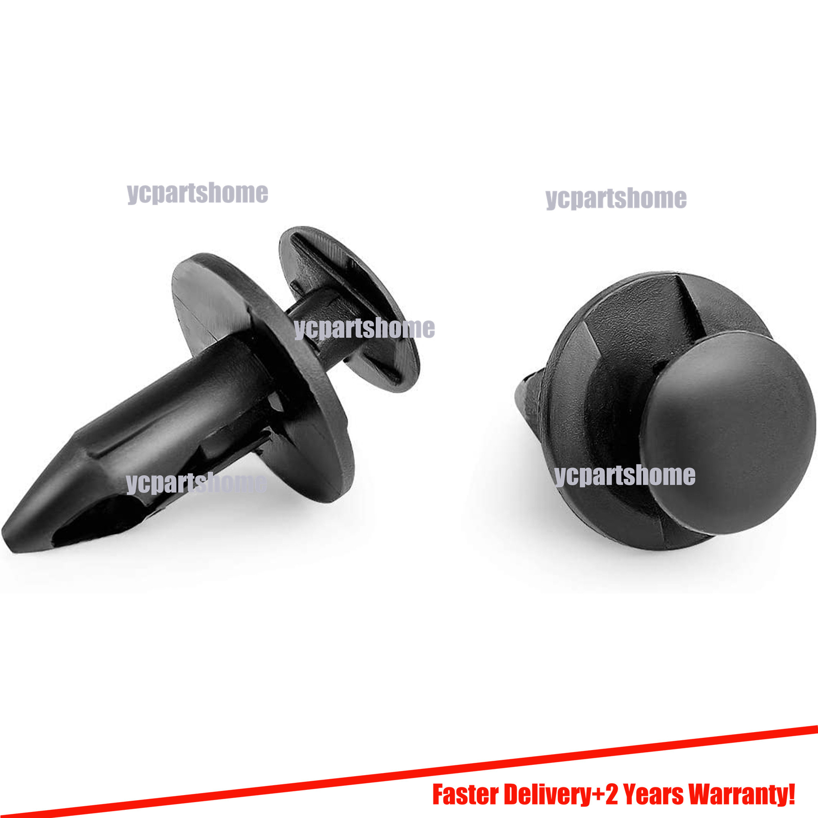 100pcs Fender Clips Body Rivets for HONDA TRX 400 EX 400EX 300EX ...