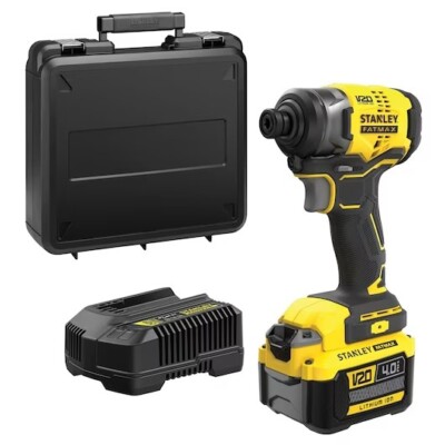 Stanley 18V STANLEY FATMAX V20 Cordless Impact Driver with 1 x 4.0 ...