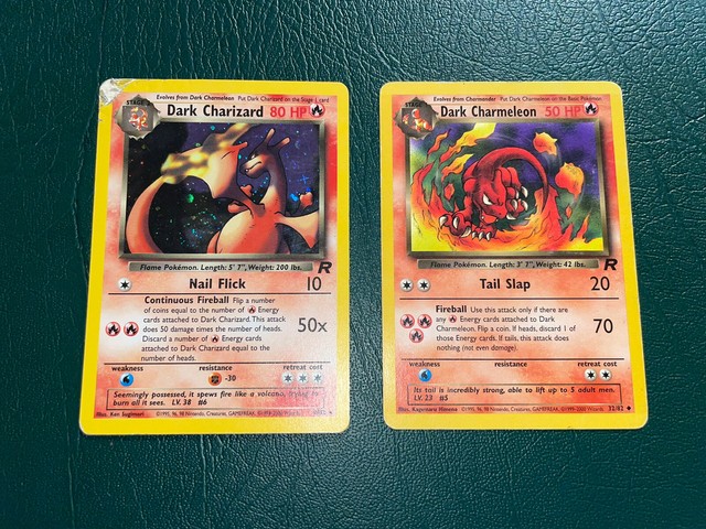 Pokémon TCG Dark Charizard Team Rocket 4 Holo Unlimited Holo Rare for ...