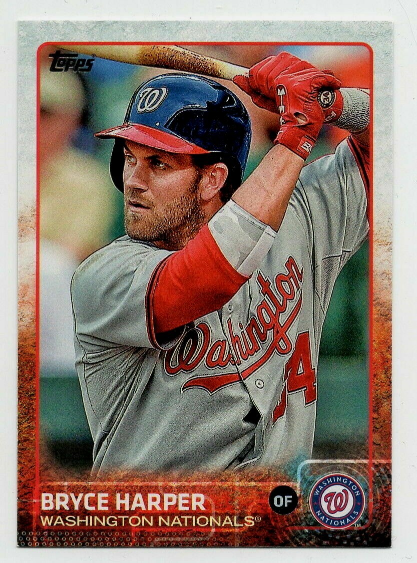Bryce Harper 2015 Topps Series 1 Card # 207 Washington Nationals mint ...