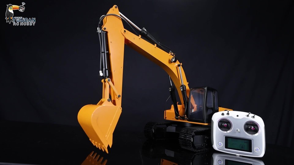 JDModel 1:12 RC Hydraulic Excavator 4200XL Model Digger with Tracks ...
