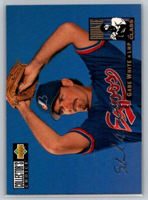 💎1994 Collector's Choice Silver Signature #20 Gabe White - Montreal ...