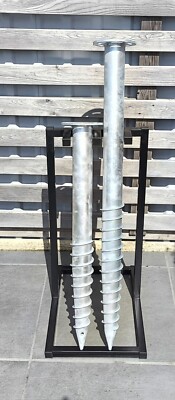 1200mm Heavy Duty Ground Screw Anchor | Post Support | No Dig Base ...