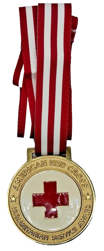 Red Cross Humanitarian Service Award Medal Commitment to Community ...