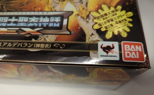 Taurus Aldebaran God Cloth Saint Seiya Myth Cloth EX Bandai Action ...