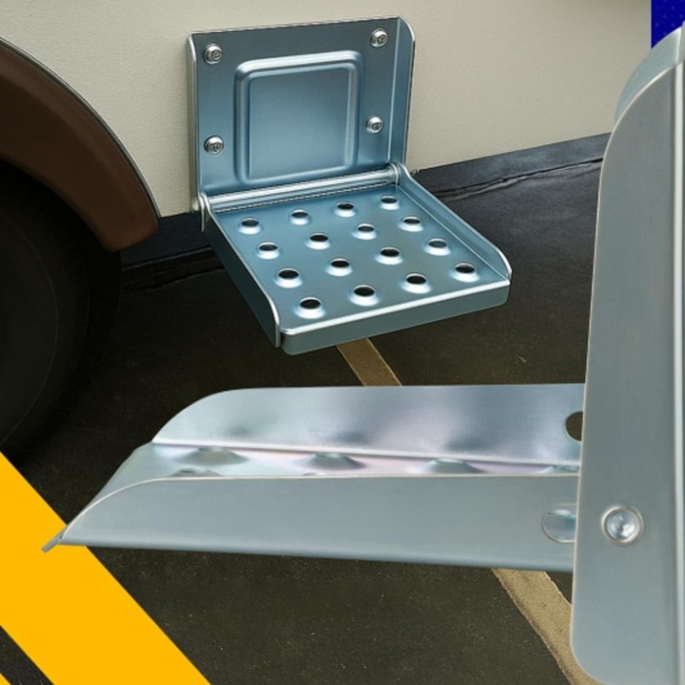 Heavy Duty Folding Truck Step 191 by 177 mm for Safe Access on ...