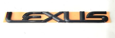 FITS LEXUS SC300 SC400 REAR TRUNK WORD EMBLEM PEARL BLACK 1992 THRU ...