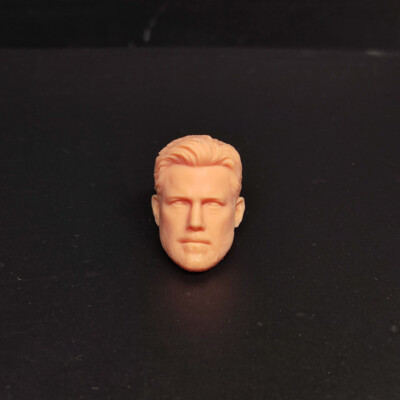 1/10 Scale Beard Batman Ben Affleck Head Sculpt Unpainted Fit 7" Neca ...