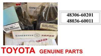 Genuine TOYOTA LEXUS Rear Axle Bump Stop Cushion Set 48306-60201 48036 ...