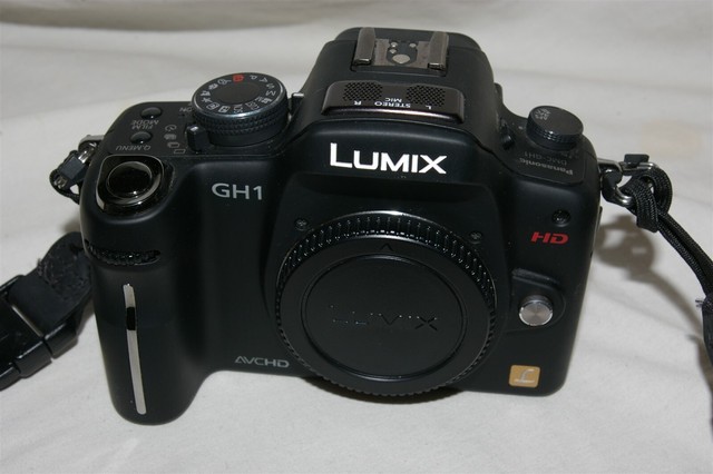 Panasonic LUMIX DMC-GH1 12.1MP Digital Camera - Black (Body Only) for ...