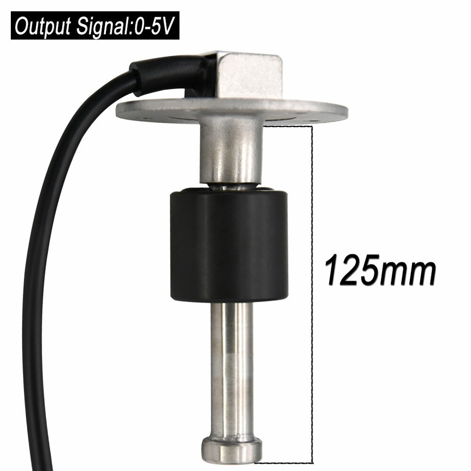 100-650mm Marine Boat RV Fuel Water Tank Level Sensor Sending Unit 0-5V ...
