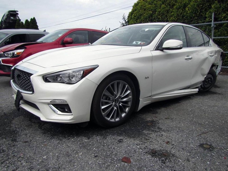 2018-2019 Infiniti Q50 Dash Info GPS Front Display Screen W/ Navigation ...
