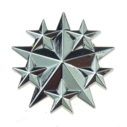 US United States Air Force Six Star General Rank Metal Hat Cap Badge ...