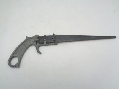 Vintage Allway Small Antique Pistol Grip Saw Ultra Mfg Co. NYC Pat ...