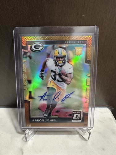 2017 Panini Optic ROOKIE Autograph Aaron Jones Bronze | eBay