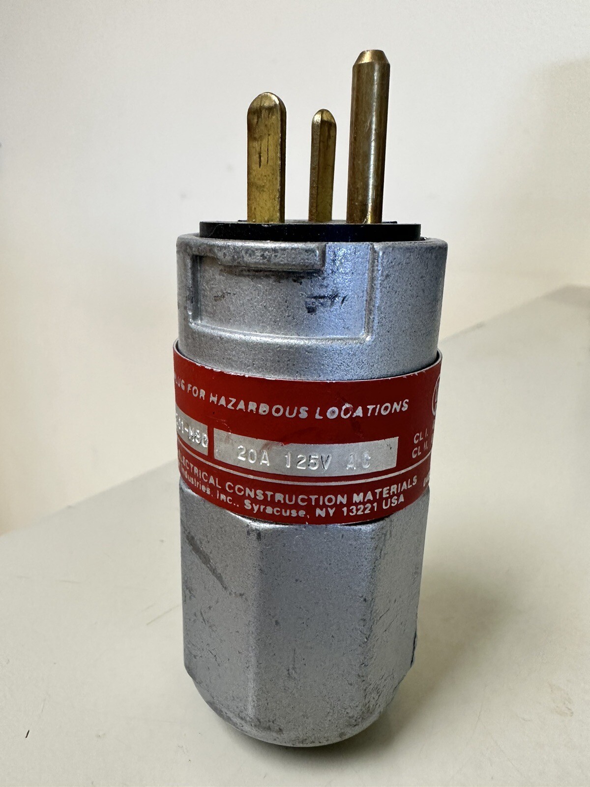 Crouse-Hinds ENP 5201-m80 Plug 20a 125v for sale online | eBay