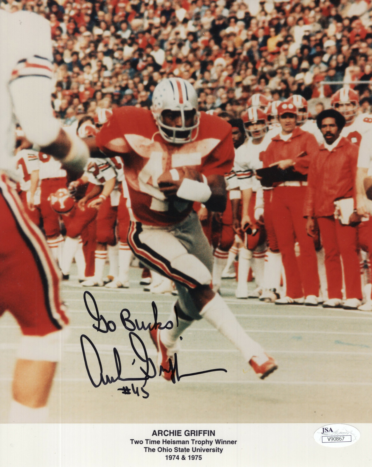 Archie Griffin | Autographed Football Memorabilia & NCAA Merchandise