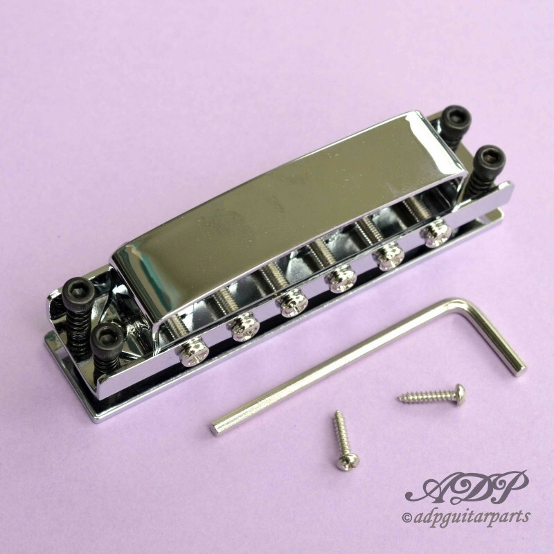 Ricky-style Guitar Tunematic Bridge for Rickenbacker® Chrome | eBay UK