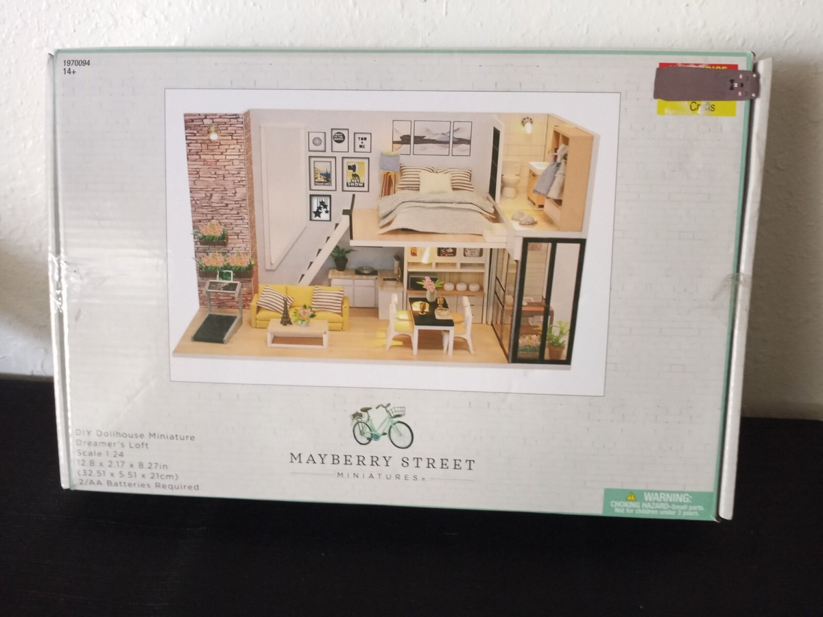 Mayberry Street Miniature Front Door First Miniature Room Built