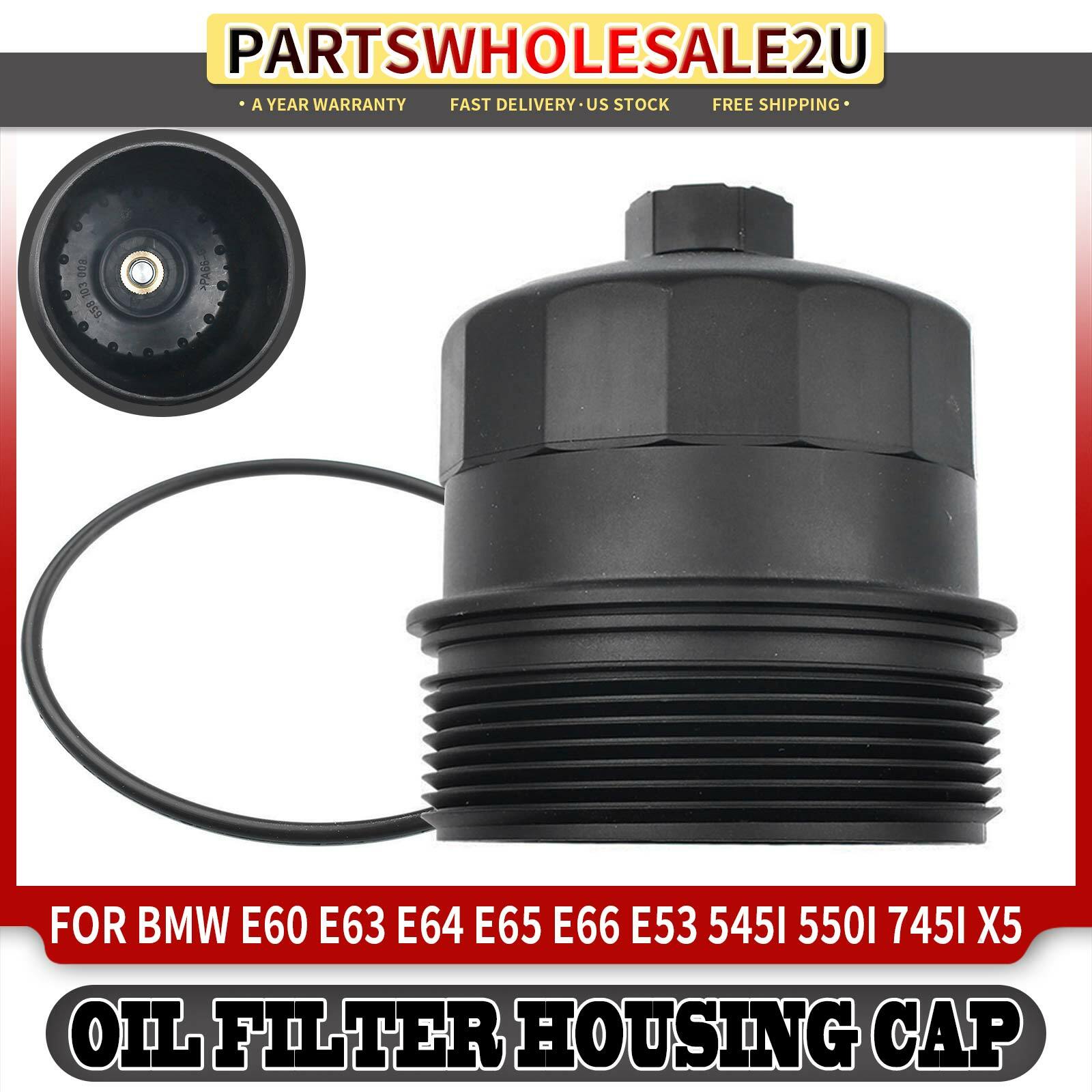 Oil Filter Housing Cover for BMW E60 E63 E65 E66 E53 545i 650i 745i ...