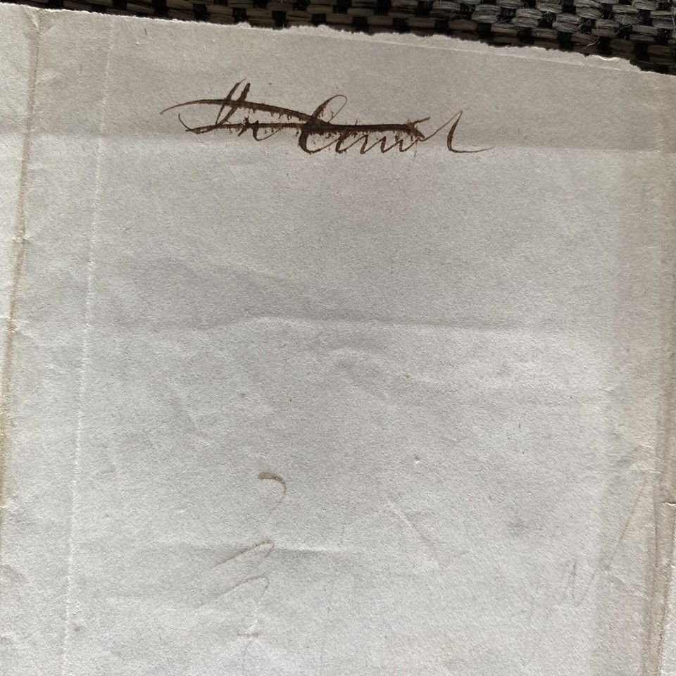 Daniel Webster Signature Autograph Signed Letter MA Senator Secretary ...