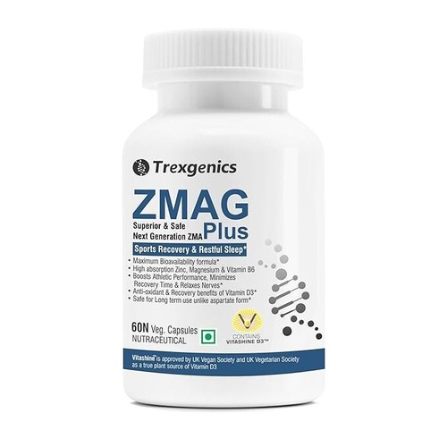 Trexgenics ZMAG PLUS Next Generation, Superior, Bioavailable Sports ...