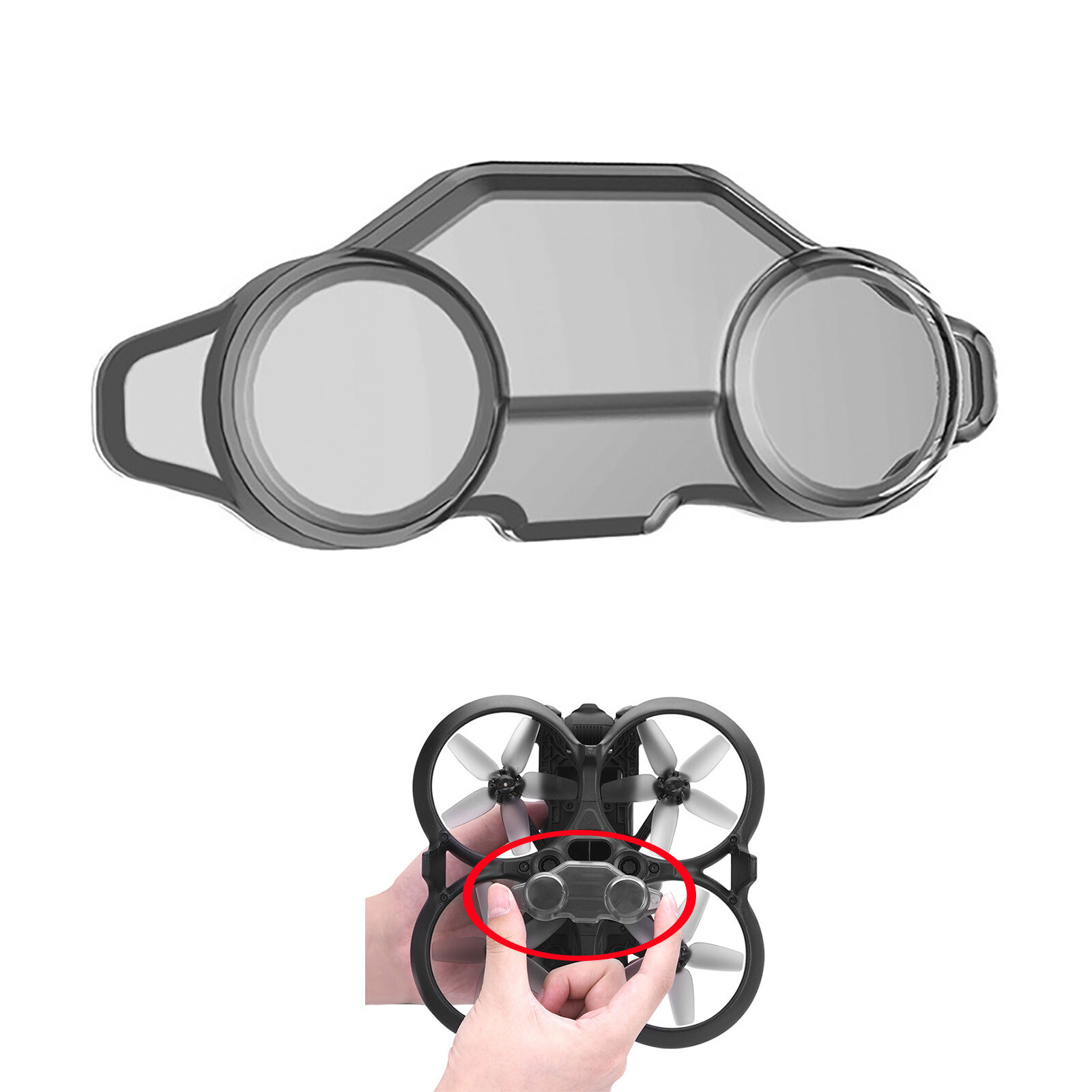 For DJI AVATA Drone Down-View Camera Lens Anti-collision Protective ...