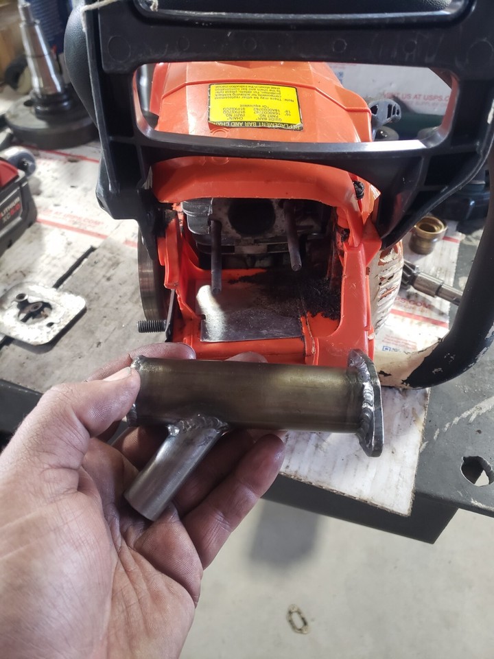 Echo CS-400 Chainsaw Muffler Exhaust Dual Port CS 400 Performance ...