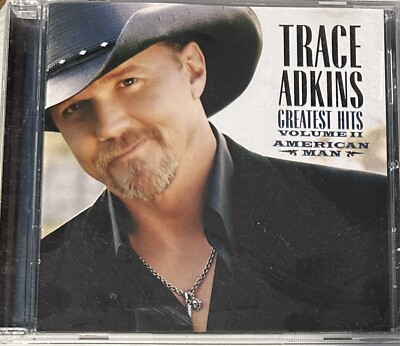 TRACE ADKINS: American Man; Greatest Hits Vol. II ; LN CD Free Shipping ...