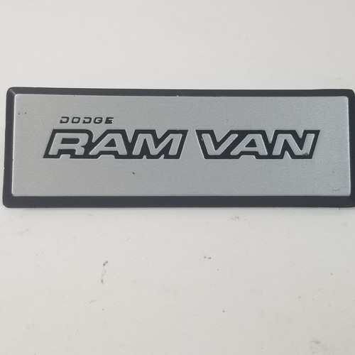 Dodge Ram Van Emblem Badge Nameplate | eBay