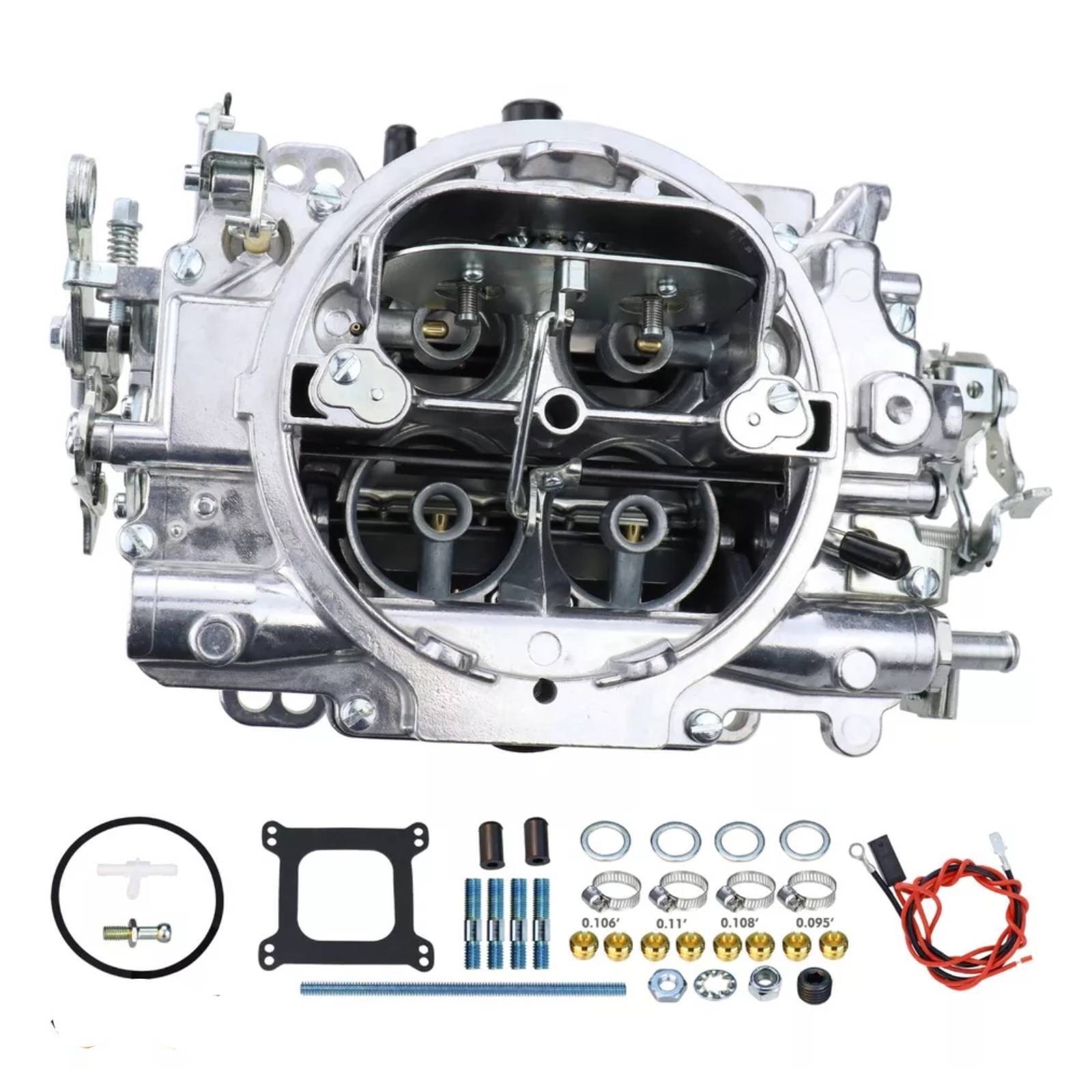 4 Barrel Edelbrock 1405-600 Carburetor for Performer Series 600 CFM ...