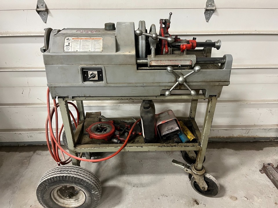 Ridgid 535 Pipe Threader 1/2"-2" Threading Machine | eBay