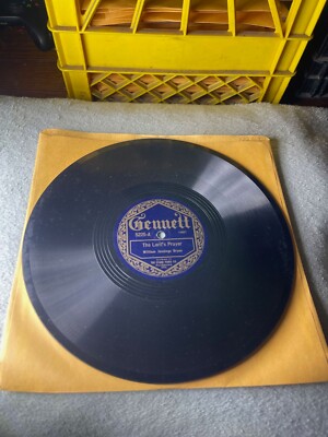 GENNETT Record 78 rpm 5225 THE LORDS PRAYER / NEARER MY GOD TO THEE | eBay