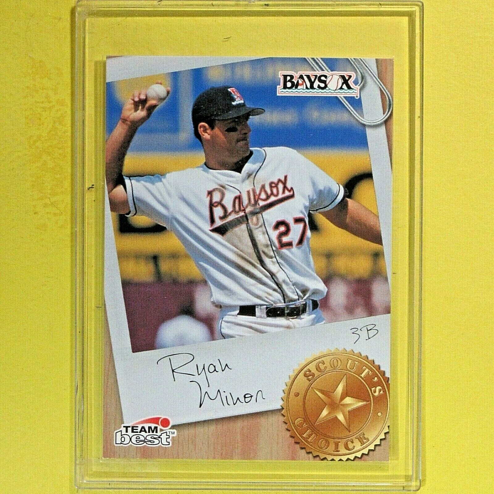 RYAN MINOR 2000 PROMOTIONAL SAMPLE SCOUT'S CHOICE Baltmore Orioles | eBay