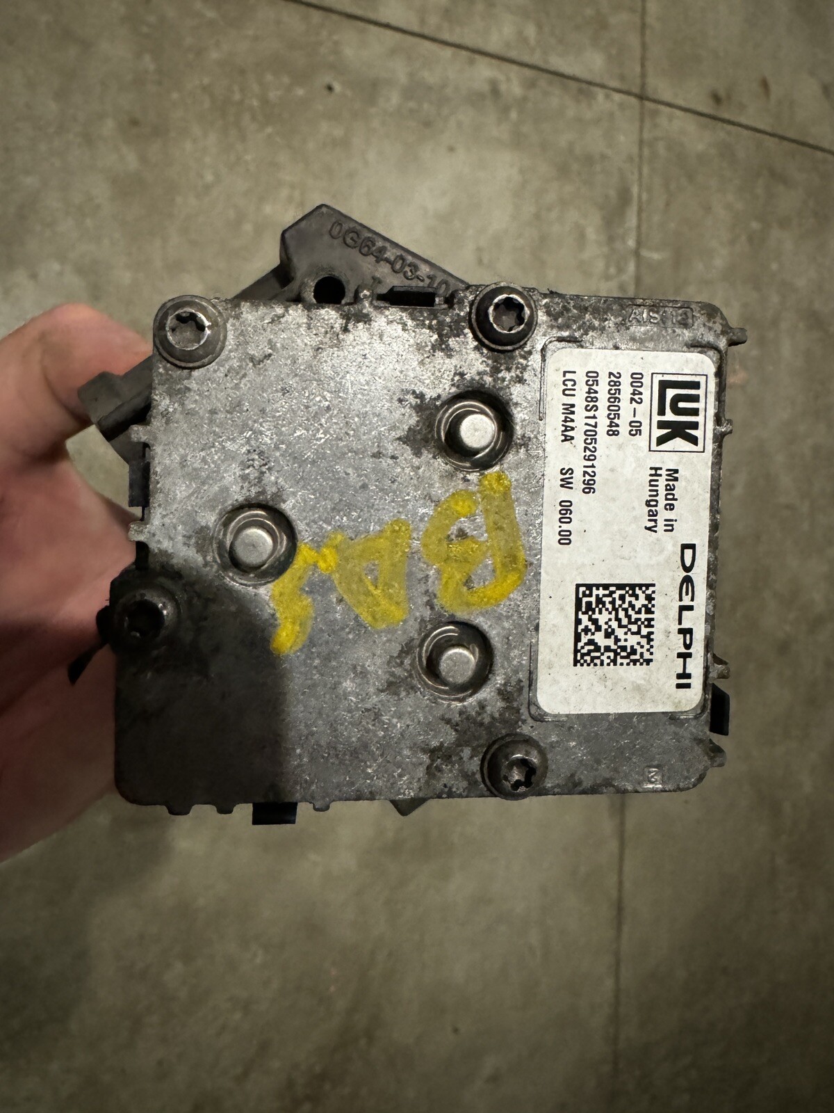 KIA+NIRO+-+1.6+HYBRID+GEARBOX+CLUTCH+ACTUATOR+-+41050-2B002+-+2016 ...