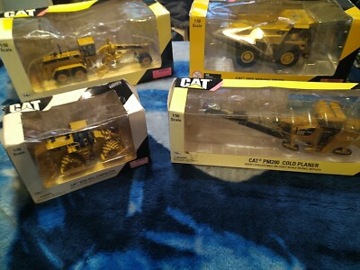 1:50 SCALE DIECAST CAT CONSTRUCTION VEHICLES #4 TOTAL COLLECTOR MODELS ...