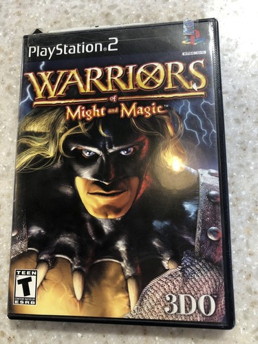 WARRIORS OF MIGHT AND MAGIC PLAYSTATION 2 GAME, DISC AND MANUAL PLAY ...