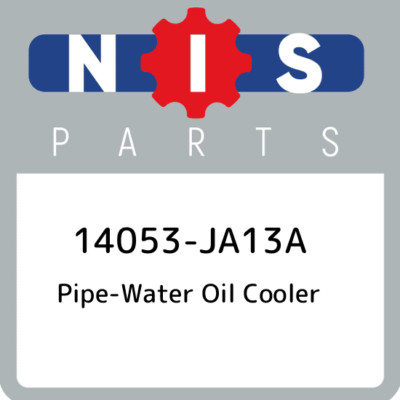 14053-JA13A Nissan Pipe-water oil cooler 14053JA13A, New Genuine OEM ...